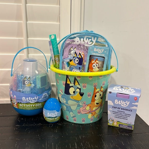 Bluey | Other | Bluey Easter Basket Set | Poshmark